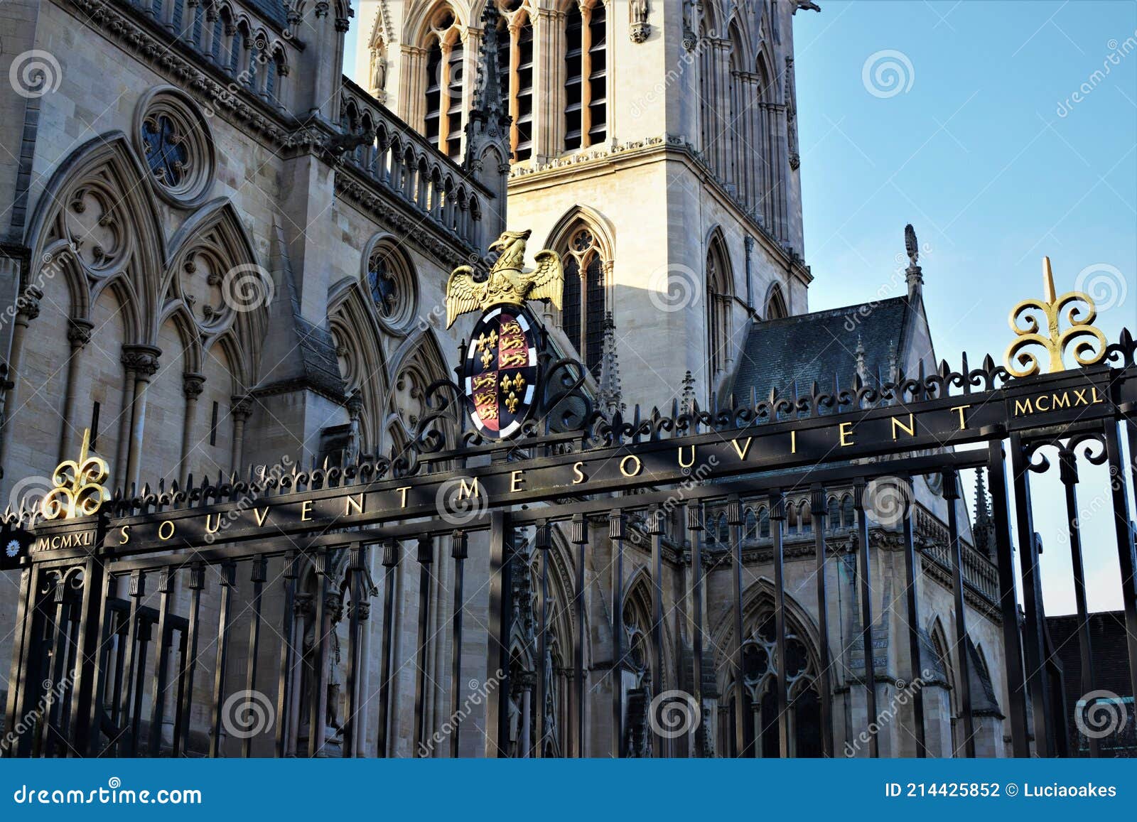 University Gate in Cambridge. Editorial Photography - Image of beautful ...