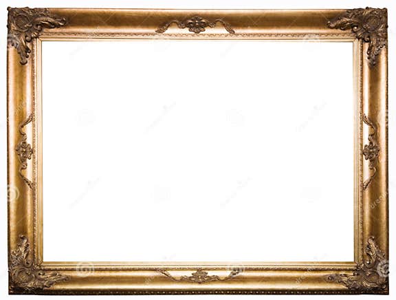 Beautiful old frame. stock image. Image of antique, painting - 16724177
