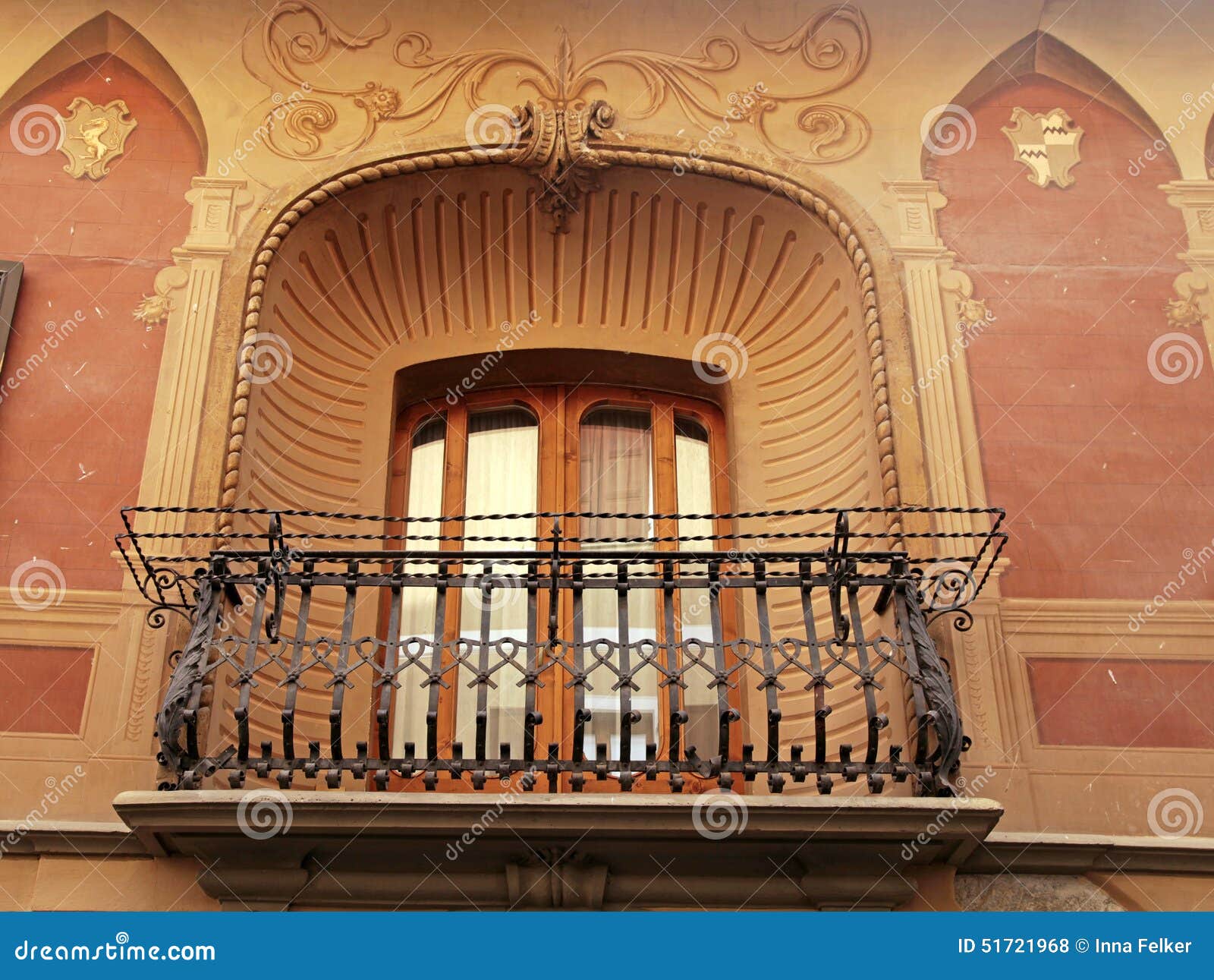 Beautiful Old Italian Window Stock Photo - Image of apartment ...