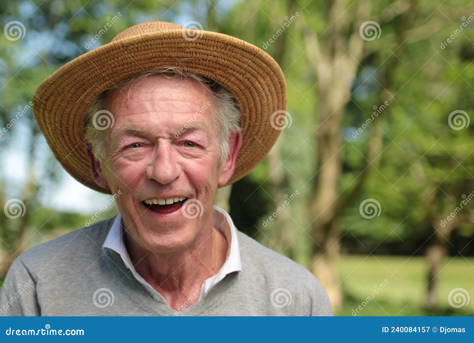Beautiful old man outside stock image. Image of lifestyle - 240084157