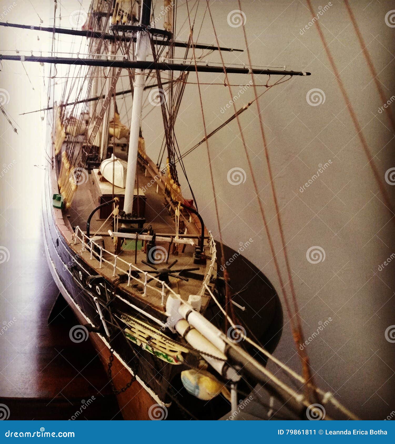 Beautiful old model boat stock image. Image of vintage - 79861811