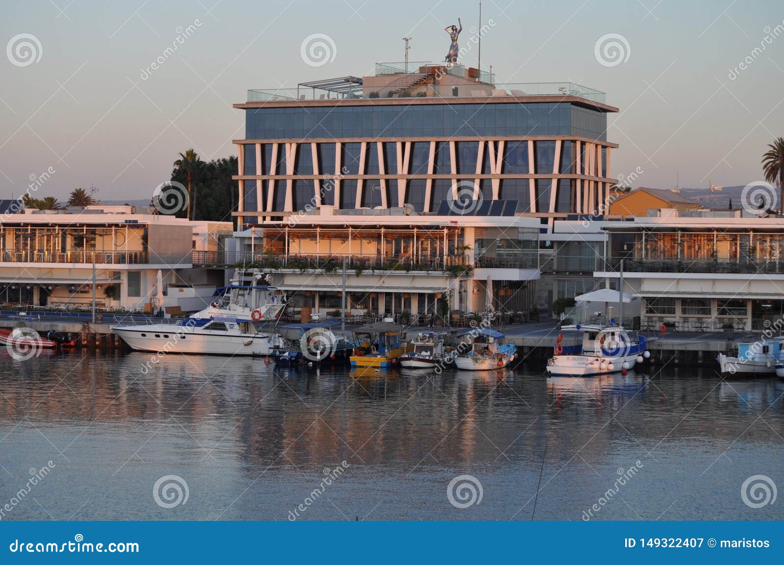 The Beautiful Old Port Limassol in Cyprus Editorial Photography - Image ...