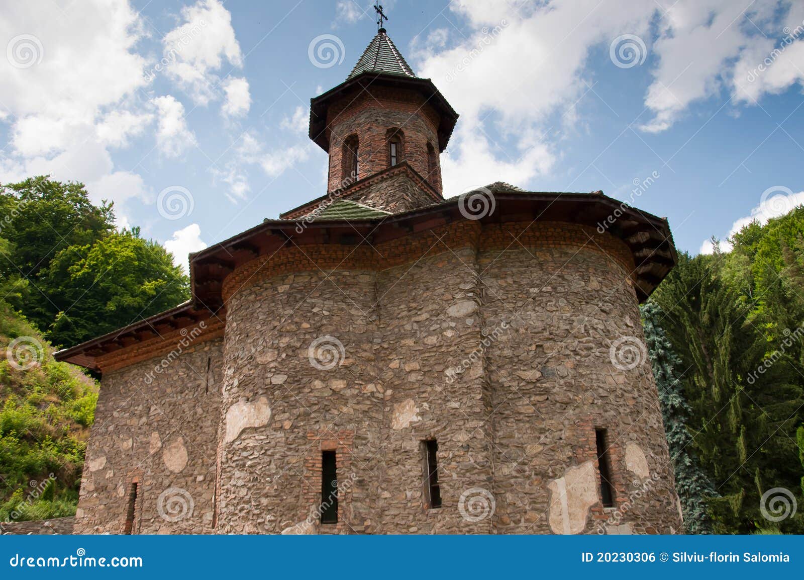 Beautiful Old Stone Church in Romania Stock Photo - Image of faith ...