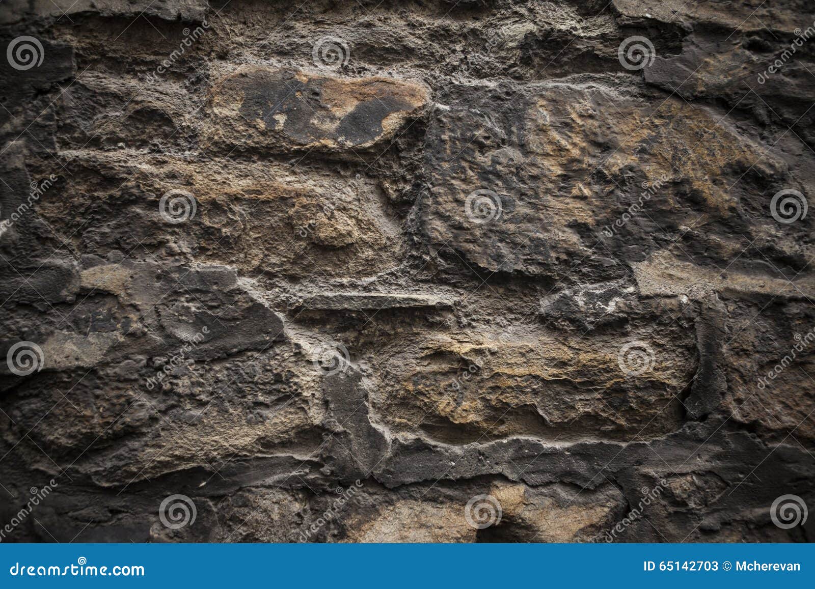 Beautiful Old Stone Wall Background Stock Image - Image of cement ...