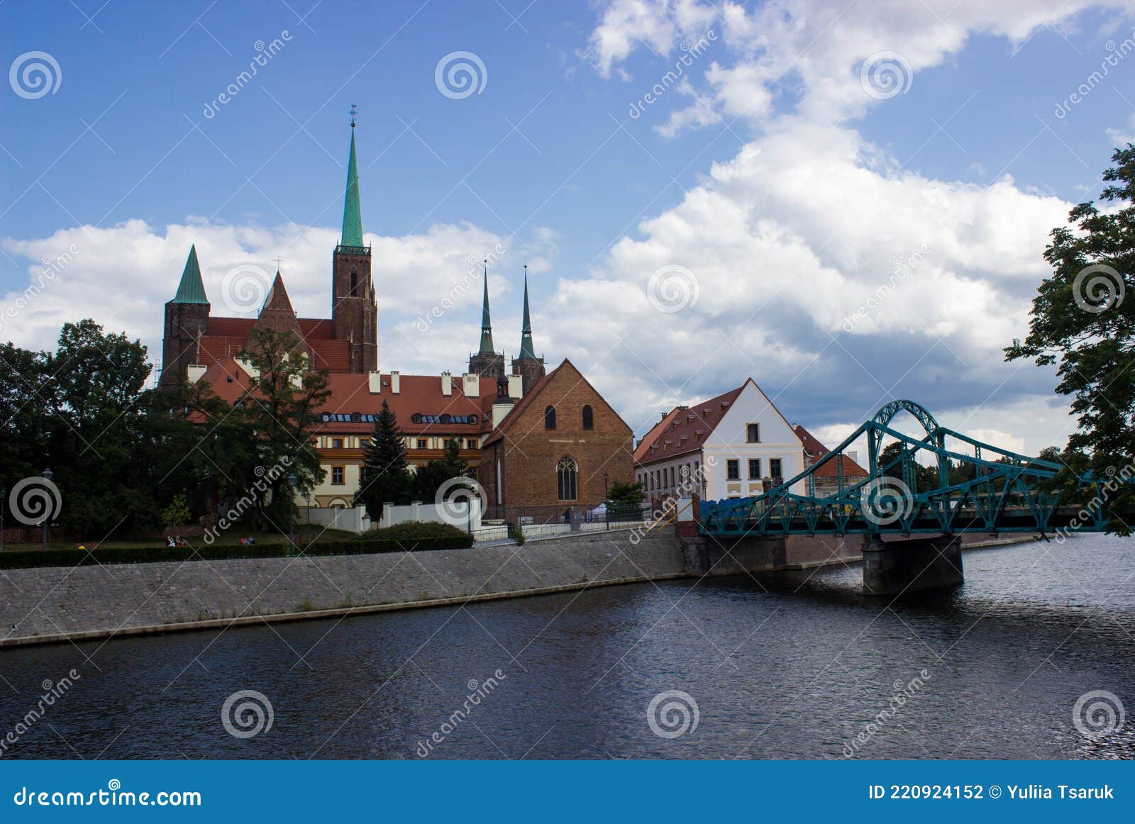Beautiful old town. stock photo. Image of canal, â€‹â€‹river - 220924152