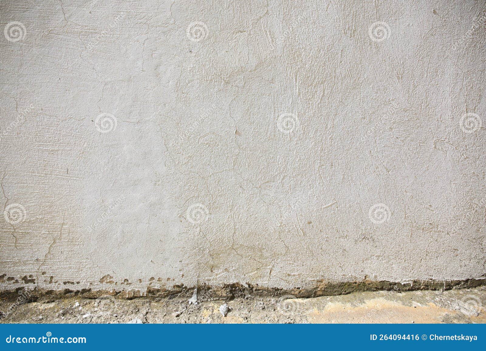 Beautiful Old White Wall and Concrete Sidewalk Outdoors Stock Photo ...