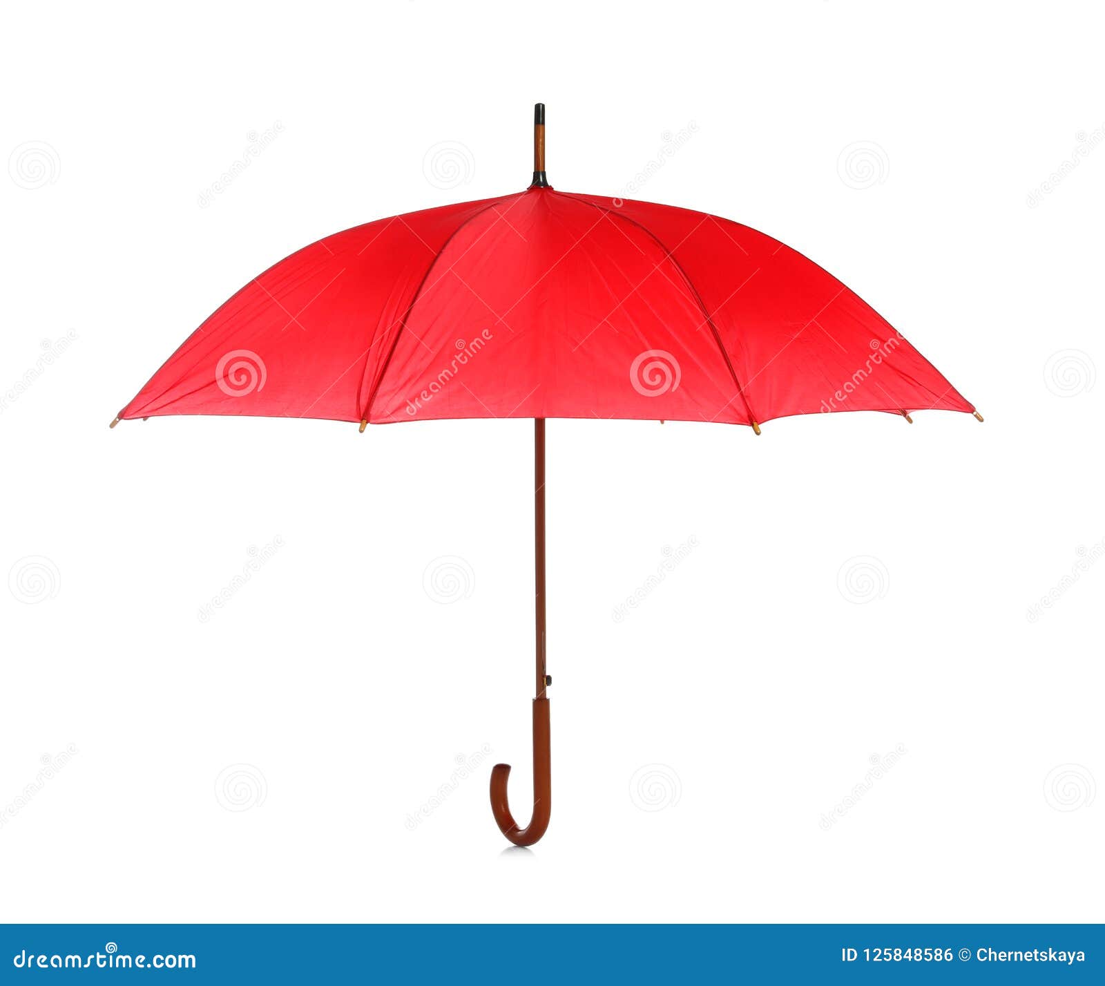 Beautiful open umbrella stock photo. Image of color - 125848586