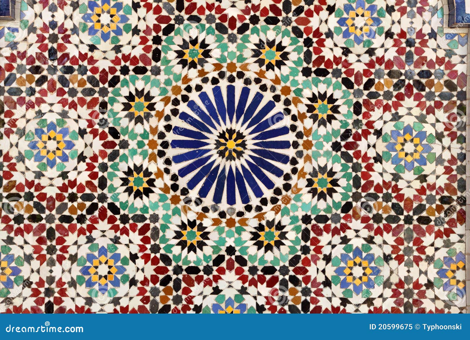 Beautiful oriental mosaic stock image. Image of culture - 20599675