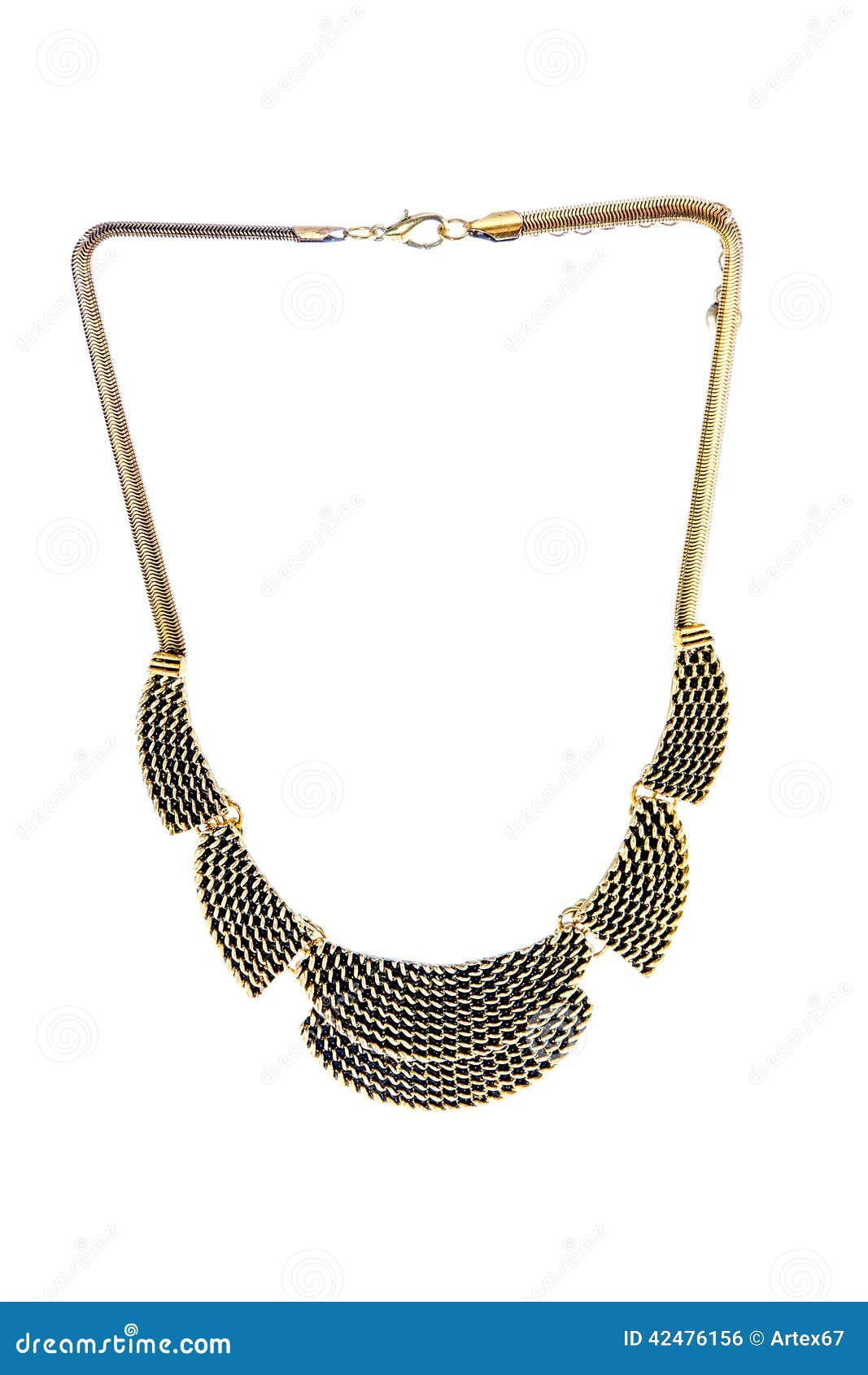 Beautiful Original Gold Necklace for Women Stock Photo - Image of ideas ...