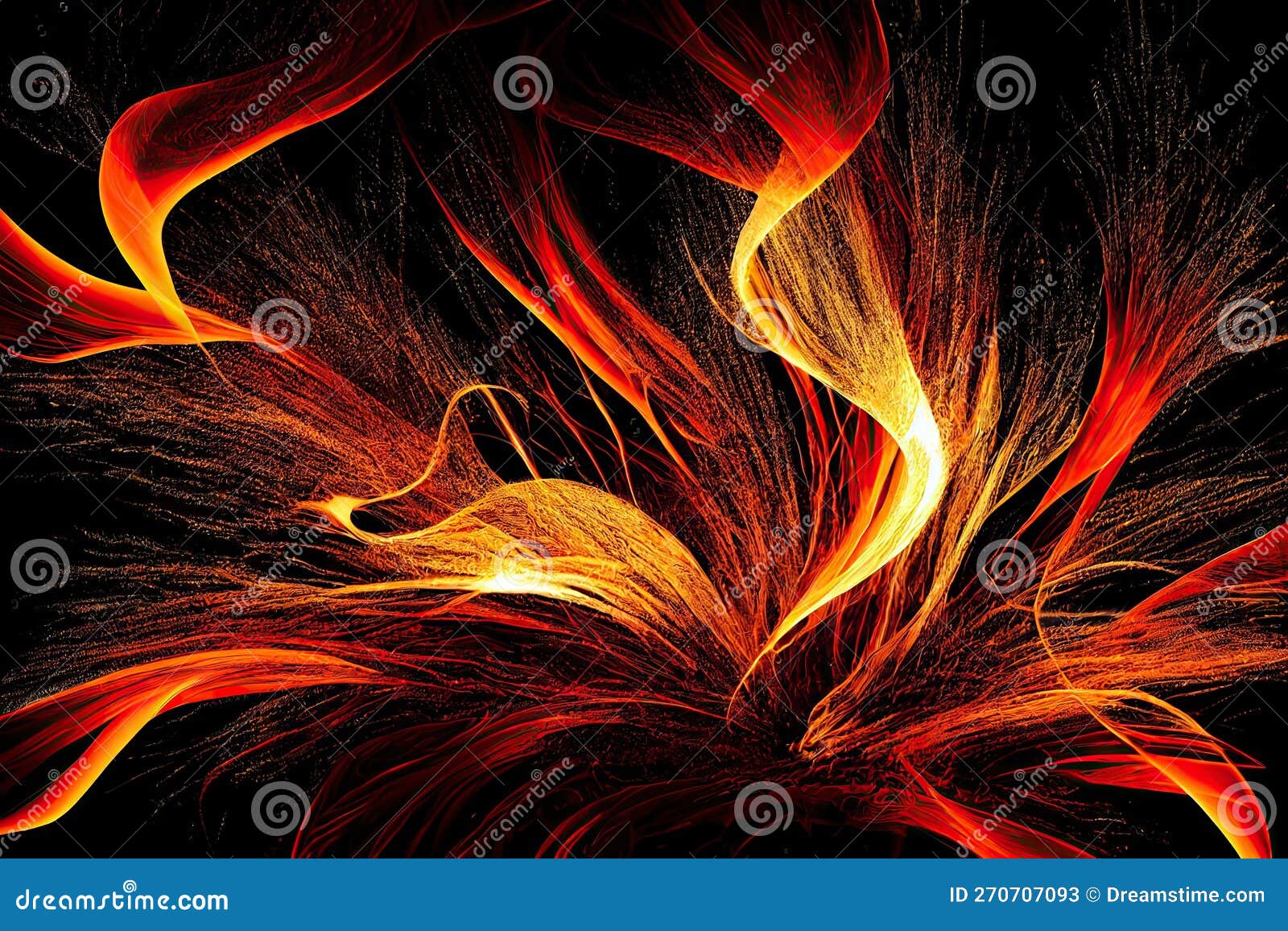 Beautiful Original Patterns of Hot Blaze Fire Flame Stock Illustration ...