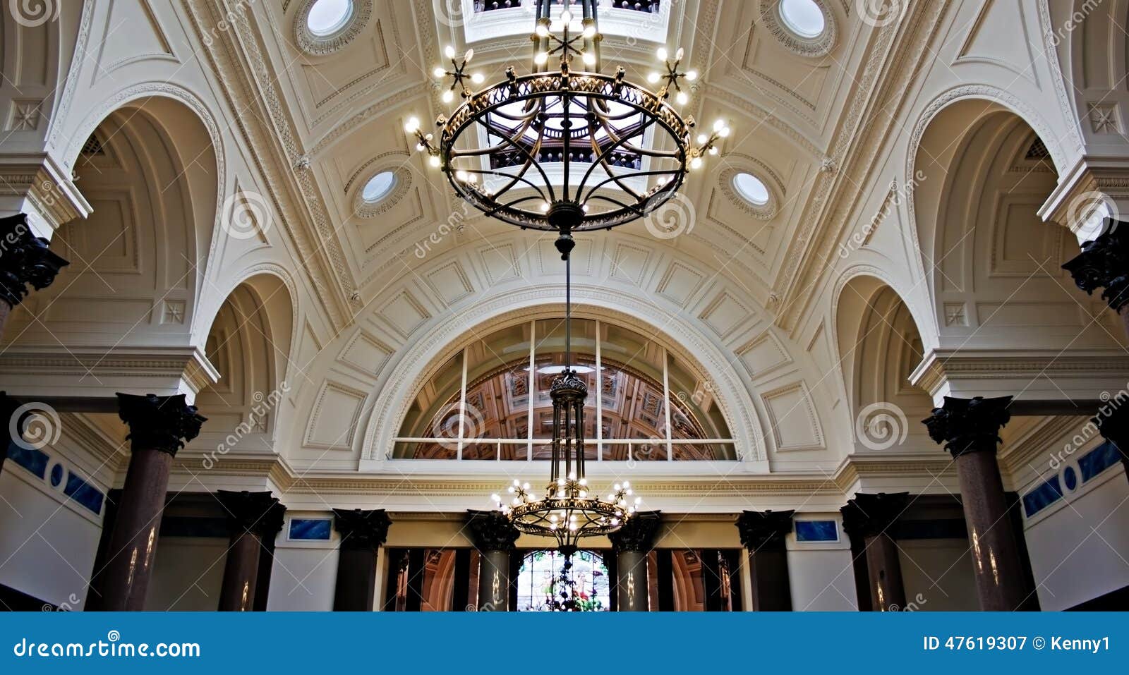 Beautiful Ornate Plaster Ceiling Stock Image - Image of deco, ceiling ...