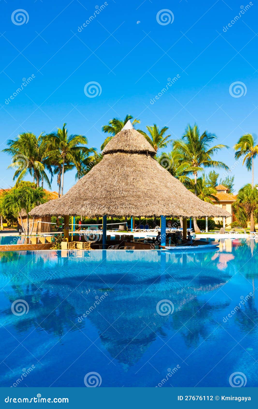 Beautiful Outdoors Pool at a Hotel in Cuba Editorial Photography ...