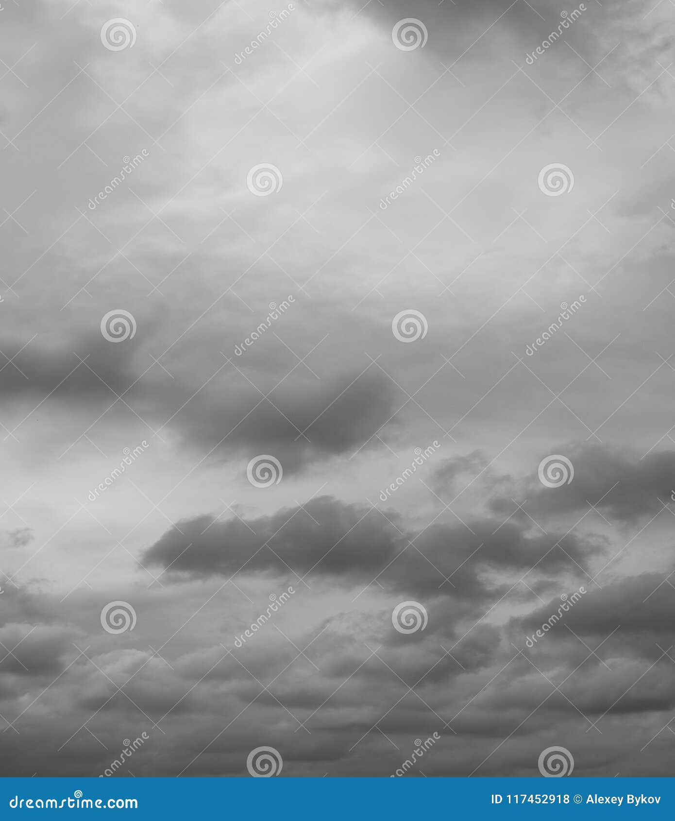 Beautiful Overcast Sky. Cloudscape Over Horizon, Sky. Stock Photo ...
