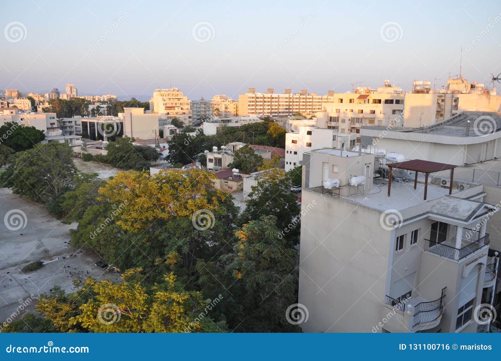 The Beautiful Overview City Centre Limassol in Cyprus Editorial Photo ...