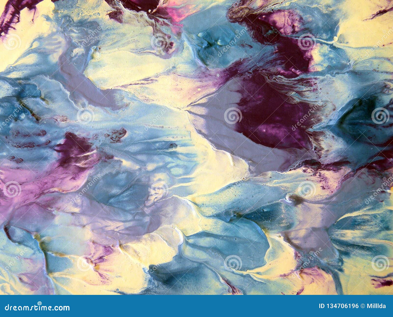 Colorful Painted Surface Texture Stock Photo - Image of colors ...