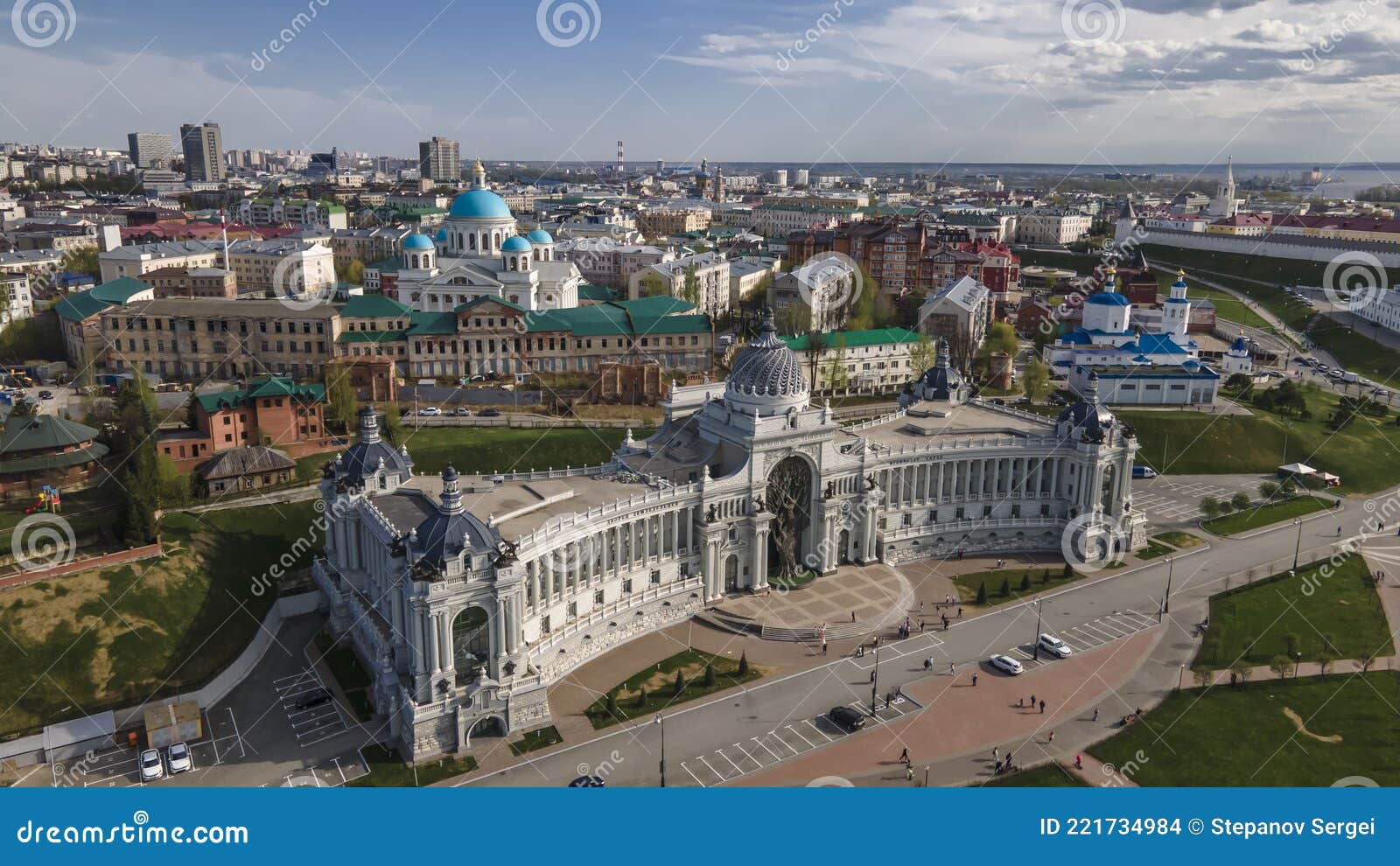 A Beautiful Palace and Ancient Architecture of the City. a View from a ... A Beautiful Palace and Ancient Architecture of the City. a View from a ...