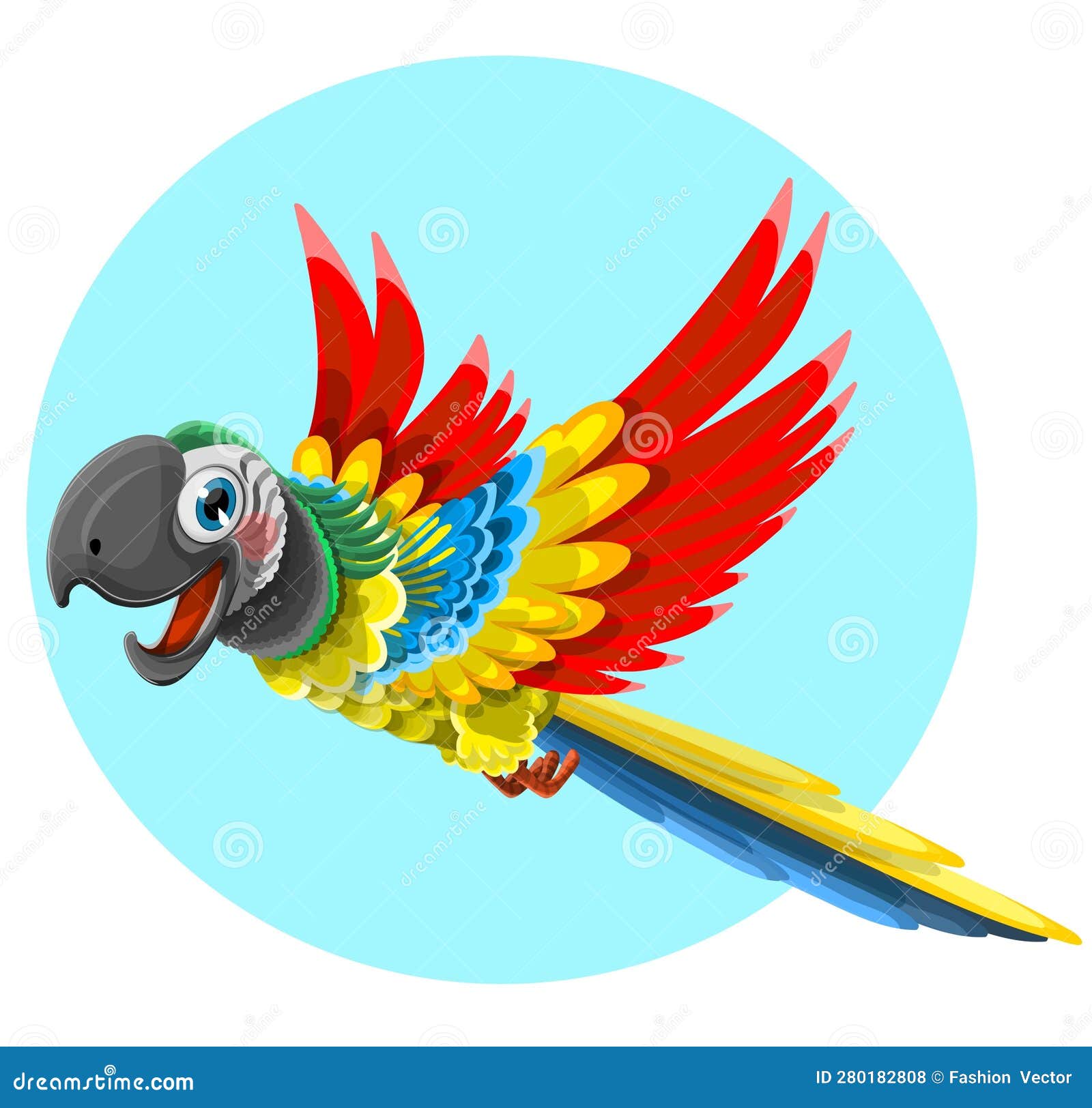 Parrot Print Pattern With Gold Chains, Leaves On Black Background ...