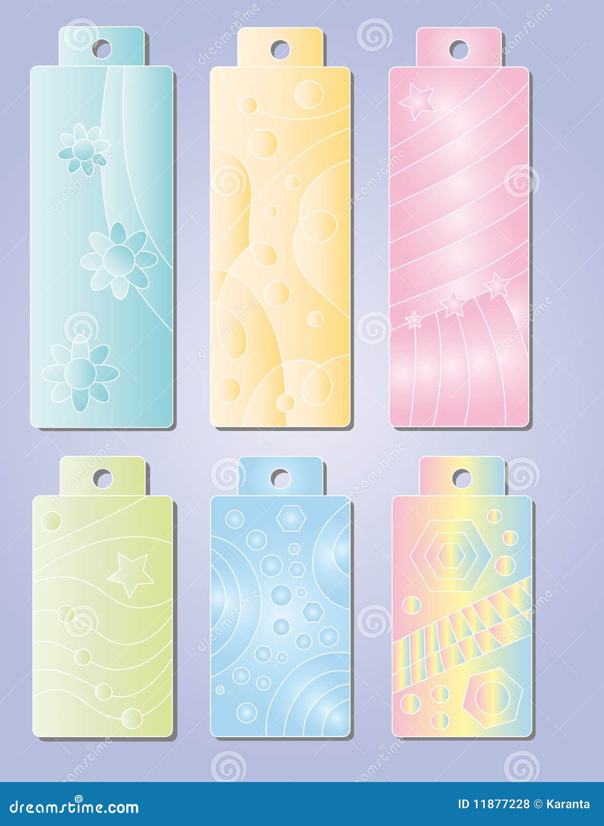 Beautiful pastel tags stock vector. Illustration of label - 11877228