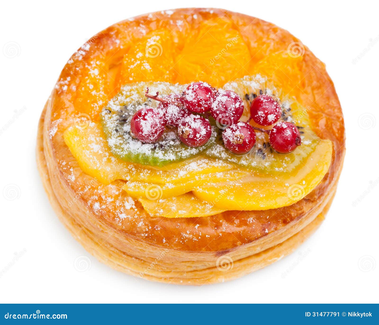 Beautiful pastry cake stock image. Image of fruit, white - 31477791