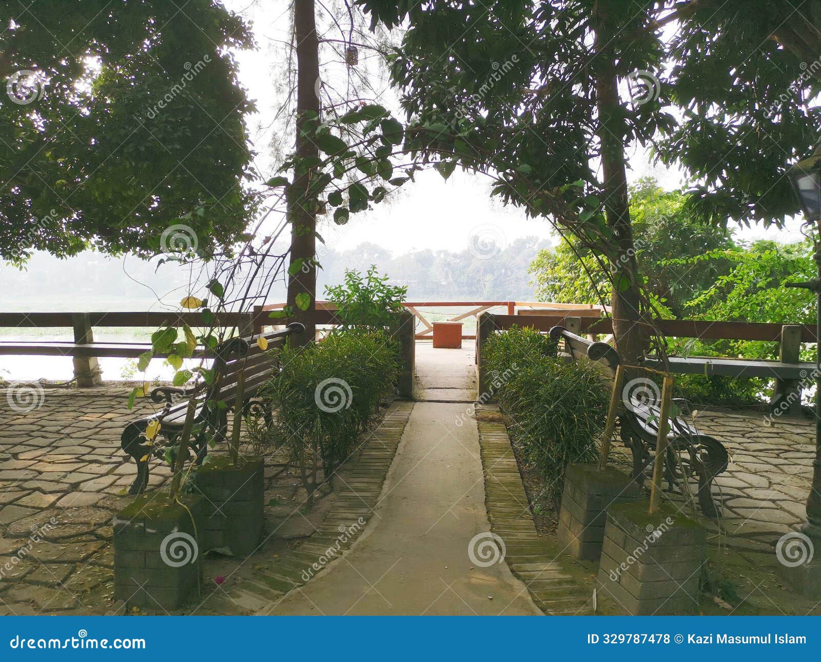 Beautiful Path and the Nature by the Side of a River Named "Chitra ...