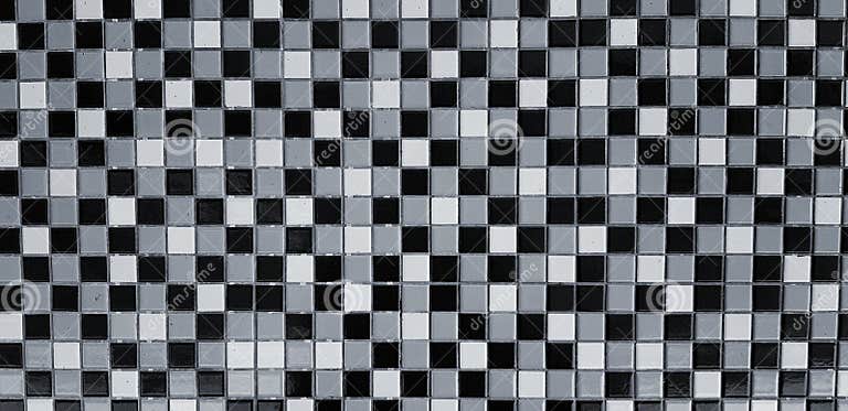 Beautiful Pattern of Gray or Grey and Black Tile for Background. Stock ...
