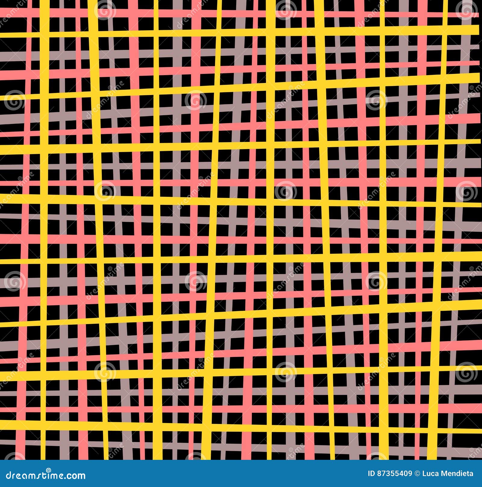 Beautiful pattern of grids stock illustration. Illustration of grids ...