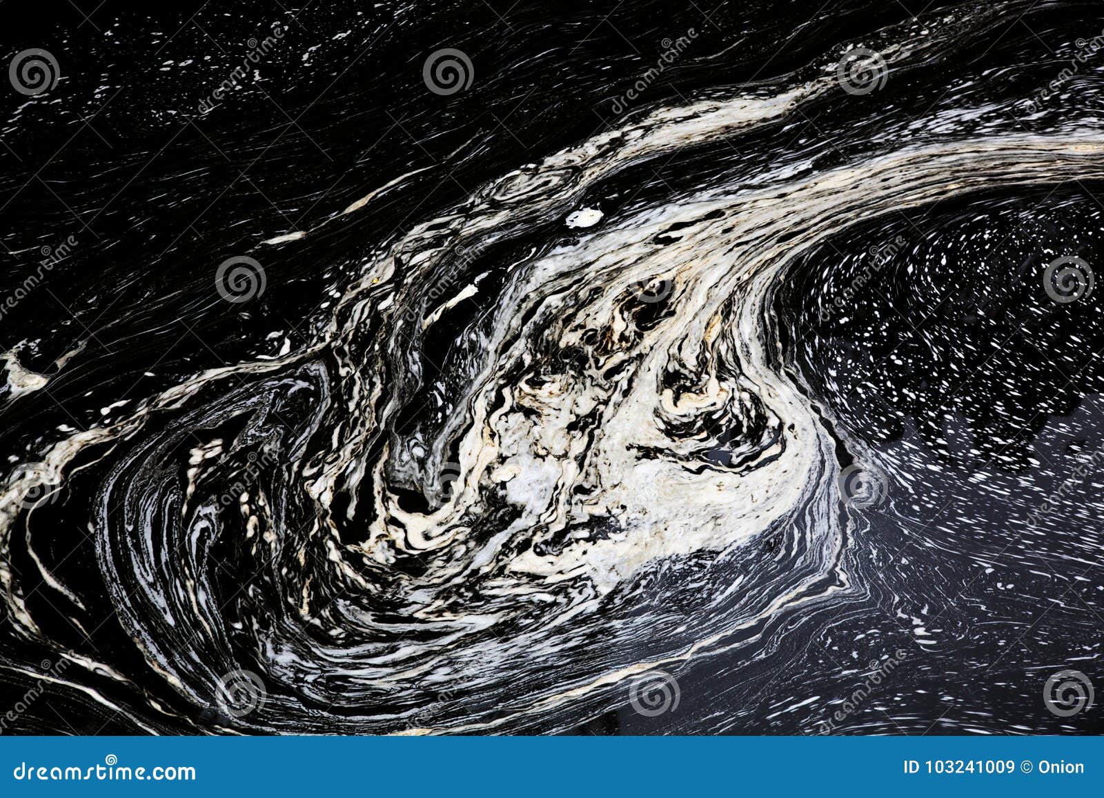 Beautiful Pattern Shape in the Water Stock Image - Image of shape ...
