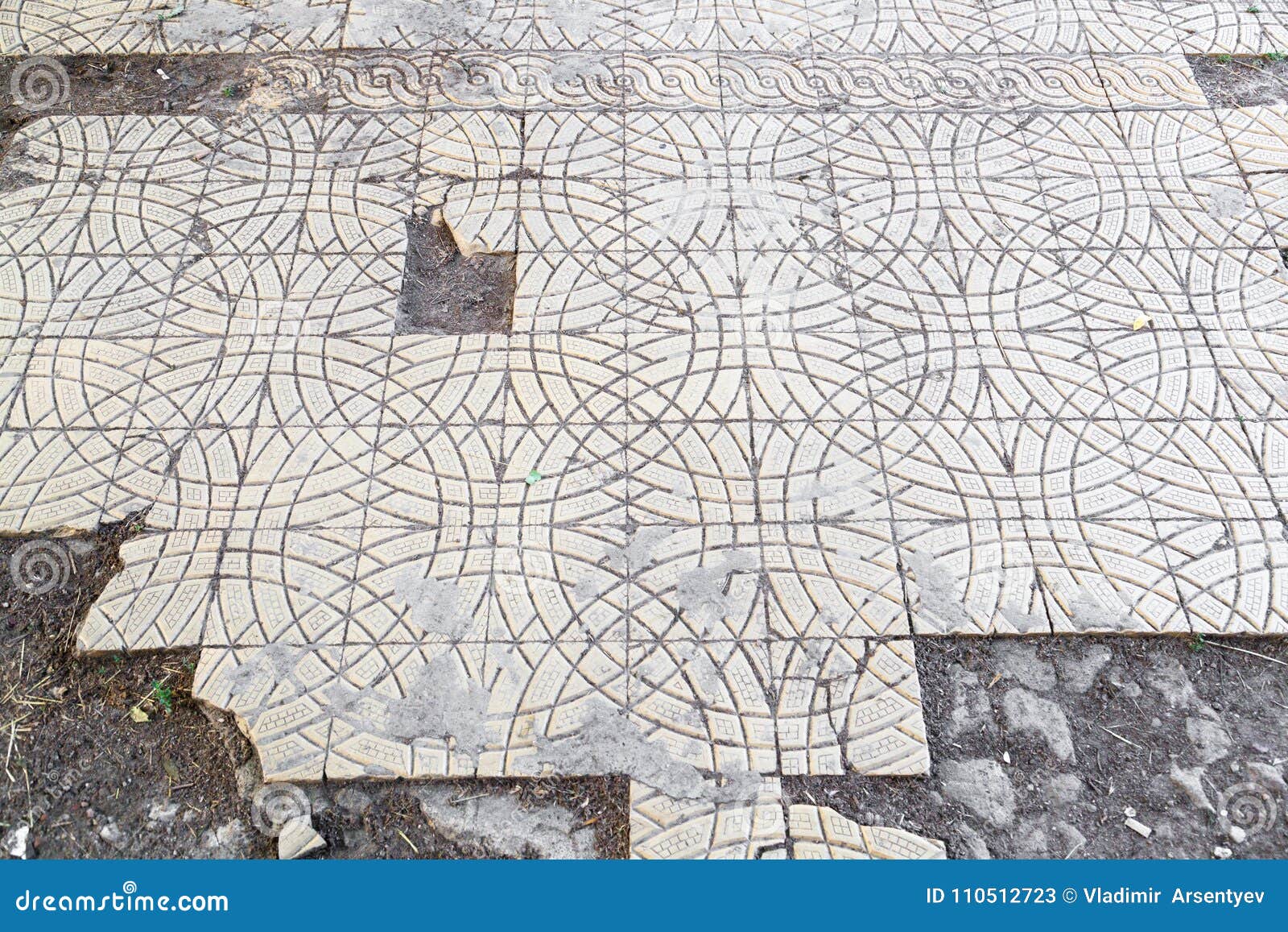 Pattern with a Texture Rhythm from Stone Plates Stock Image - Image of ...