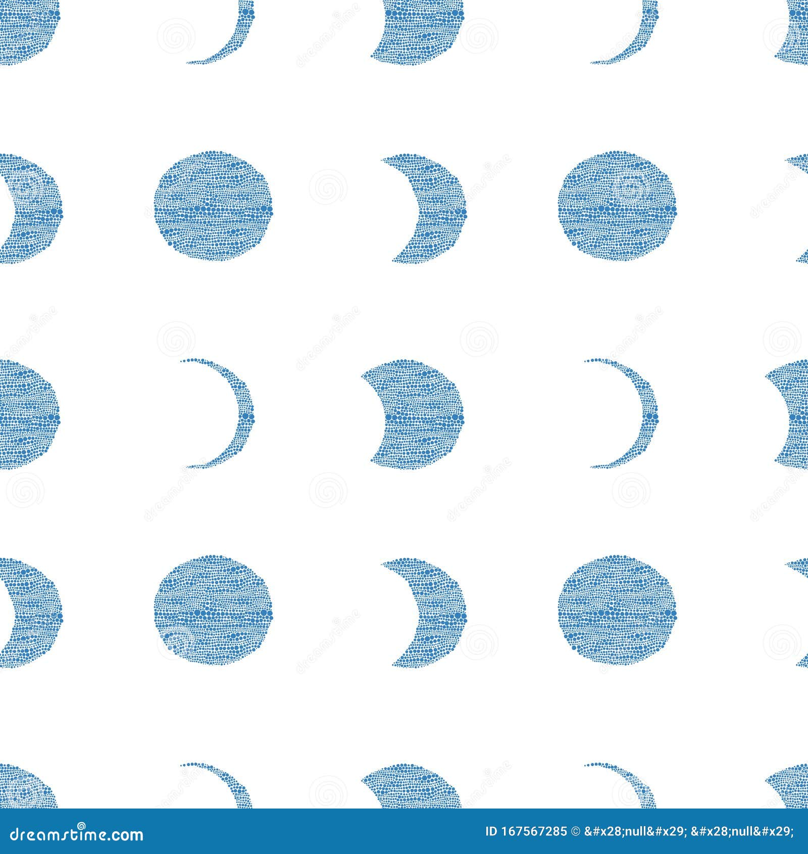 Phases Of Solar And Lunar Eclipce, Vector Illustration On The White ...