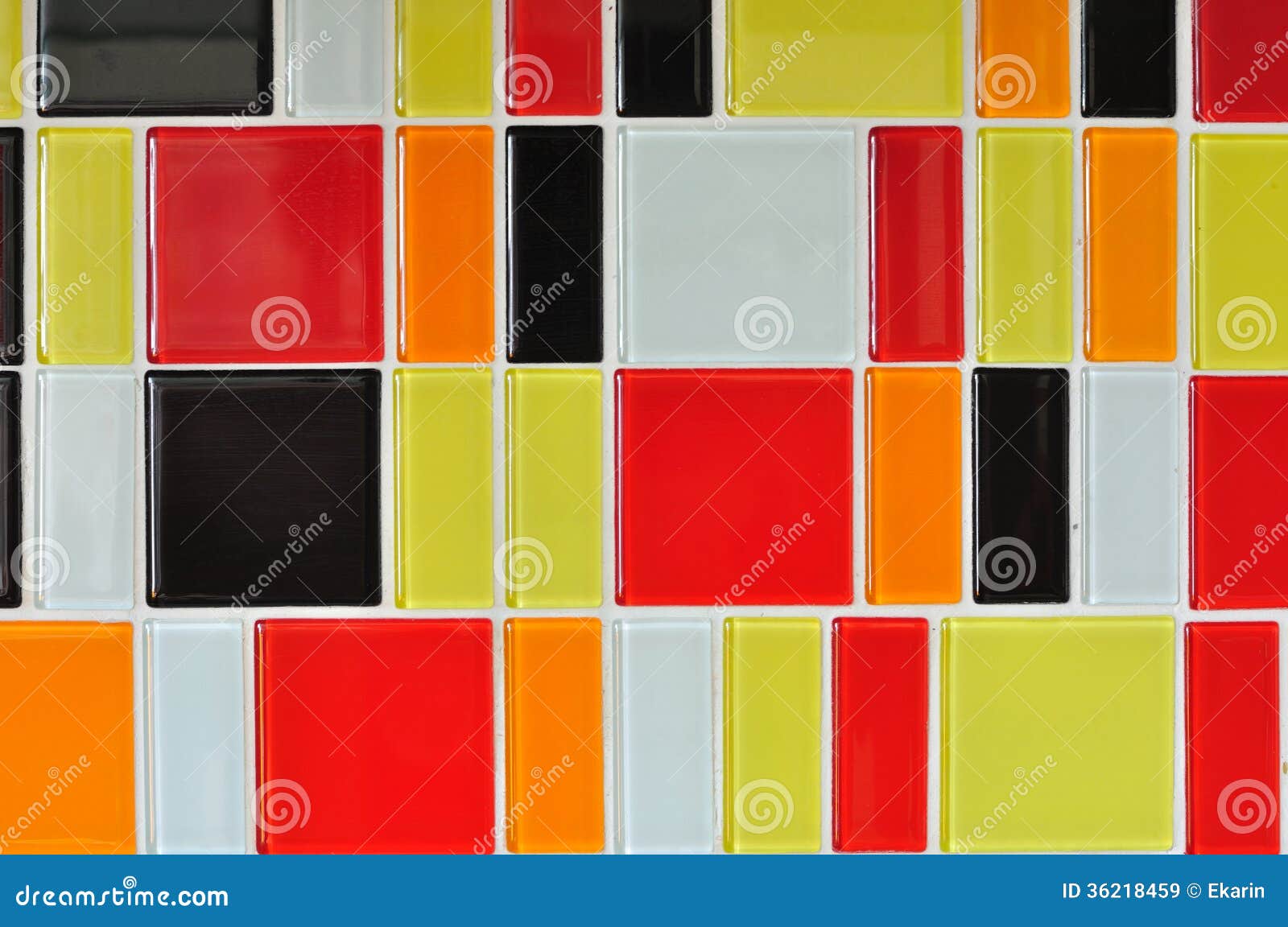 Beautiful Patterns Made from Colorful Mosaics Stock Image - Image of ...