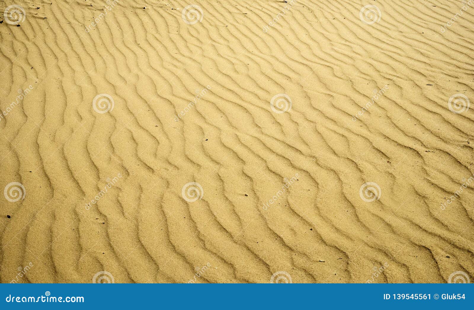Beautiful Patterns of Sand Dunes, Formed by the Wind on the Sandy Coast ...