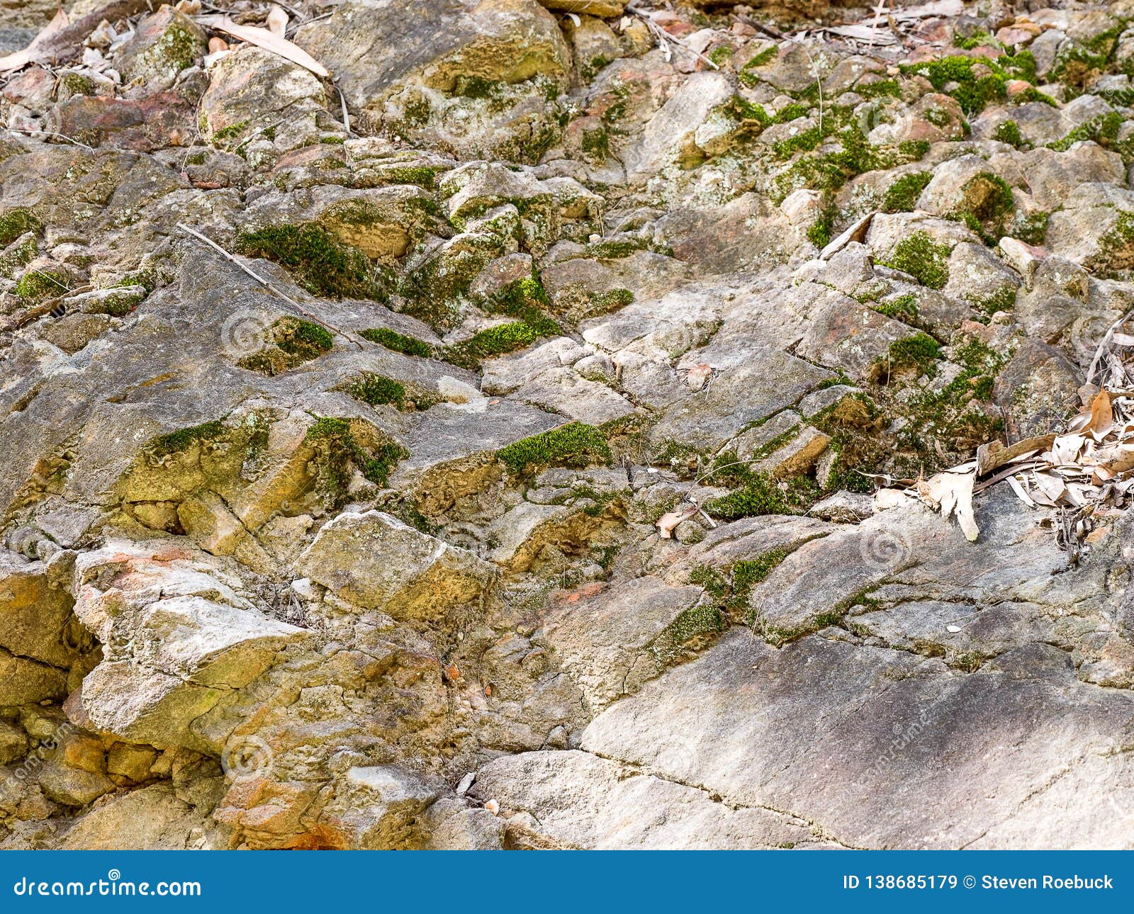 Beautiful Patterns on a Weathered Rock Formation Stock Image - Image of ...