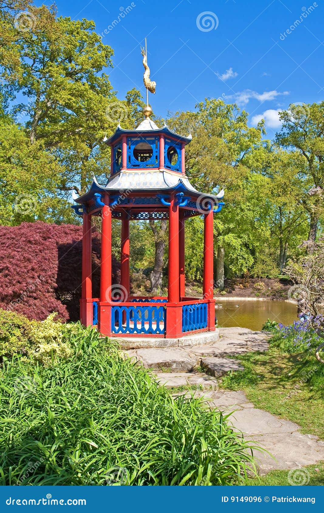 Beautiful pavilion stock photo. Image of tower, beautiful - 9149096