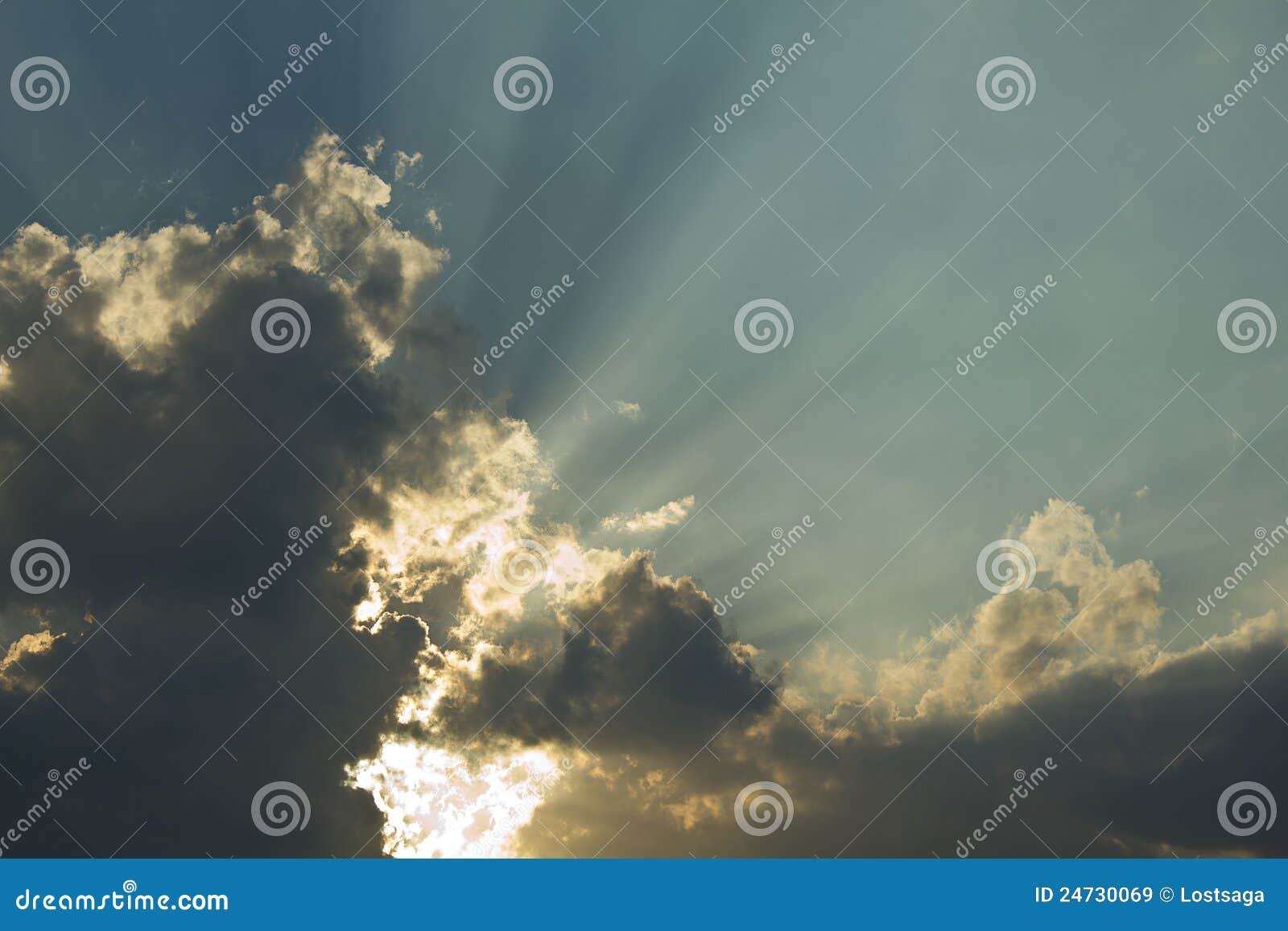 Beautiful peaceful sunset stock image. Image of heaven - 24730069