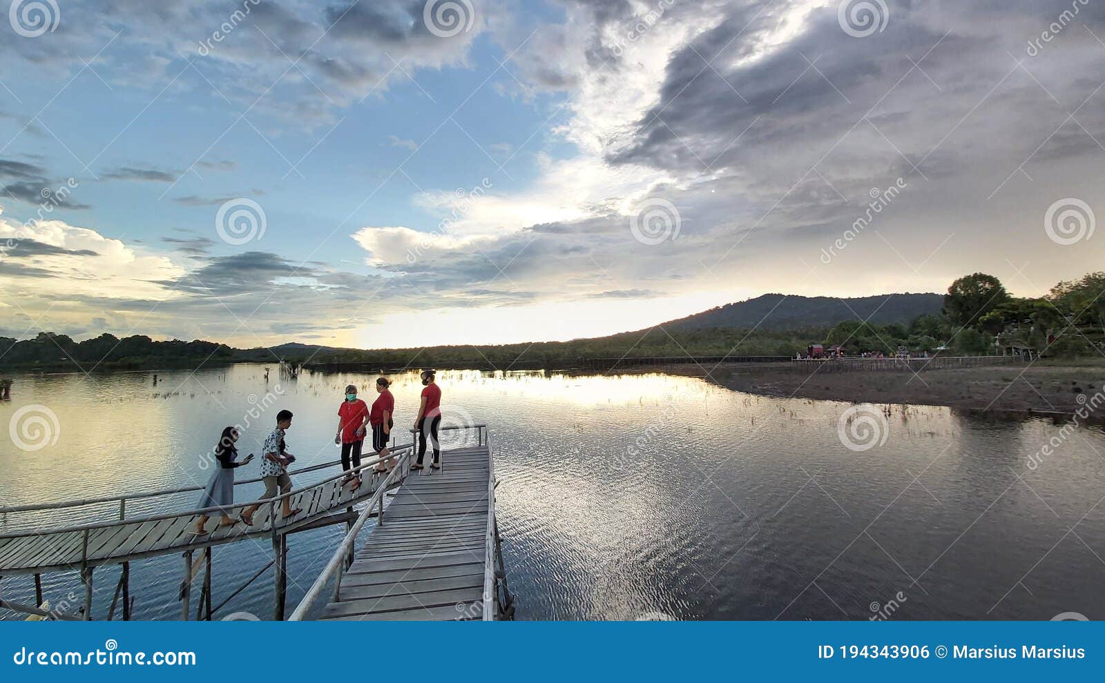 Beautiful and Peaceful Views Tour of a Lake Stock Photo - Image of tour ...