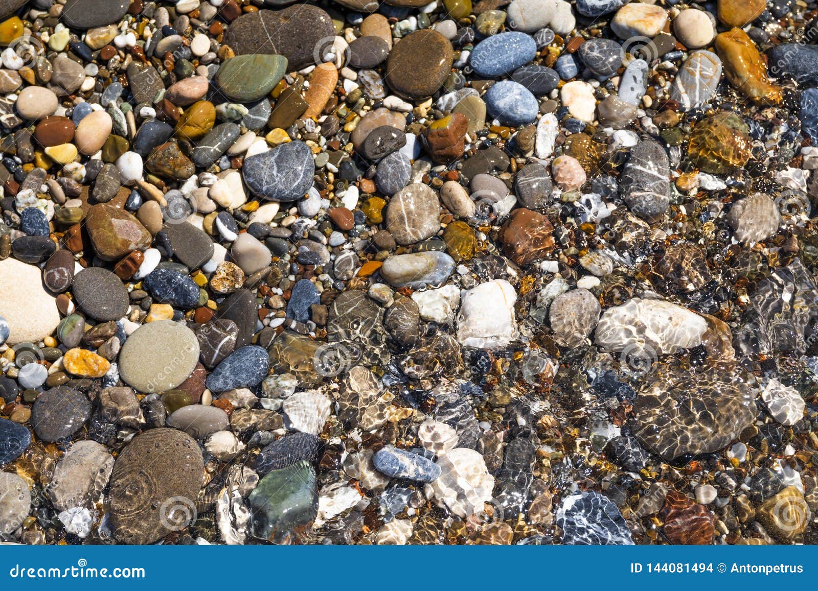 Beautiful Pebbles on the Beach Close Up Stock Photo - Image of balance ...