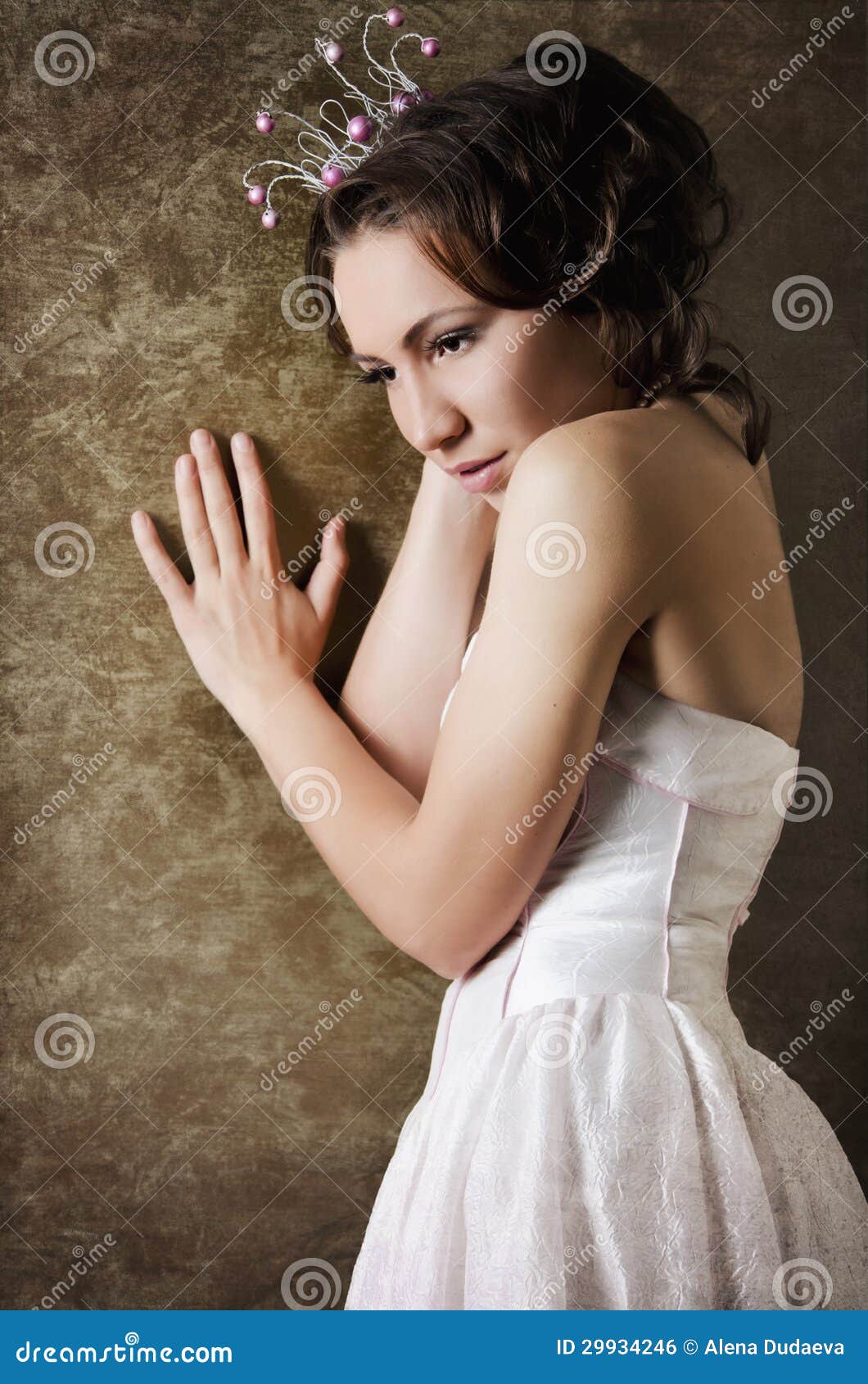 Beautiful dreamy princess stock photo. Image of gray - 29934246