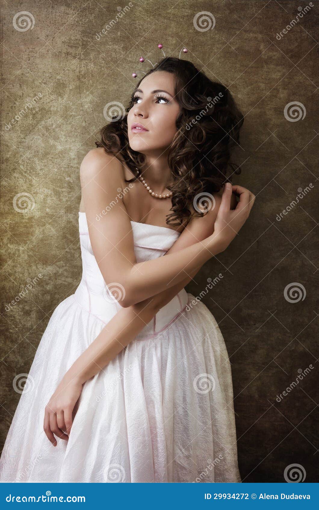 Beautiful dreamy princess stock photo. Image of elegant - 29934272
