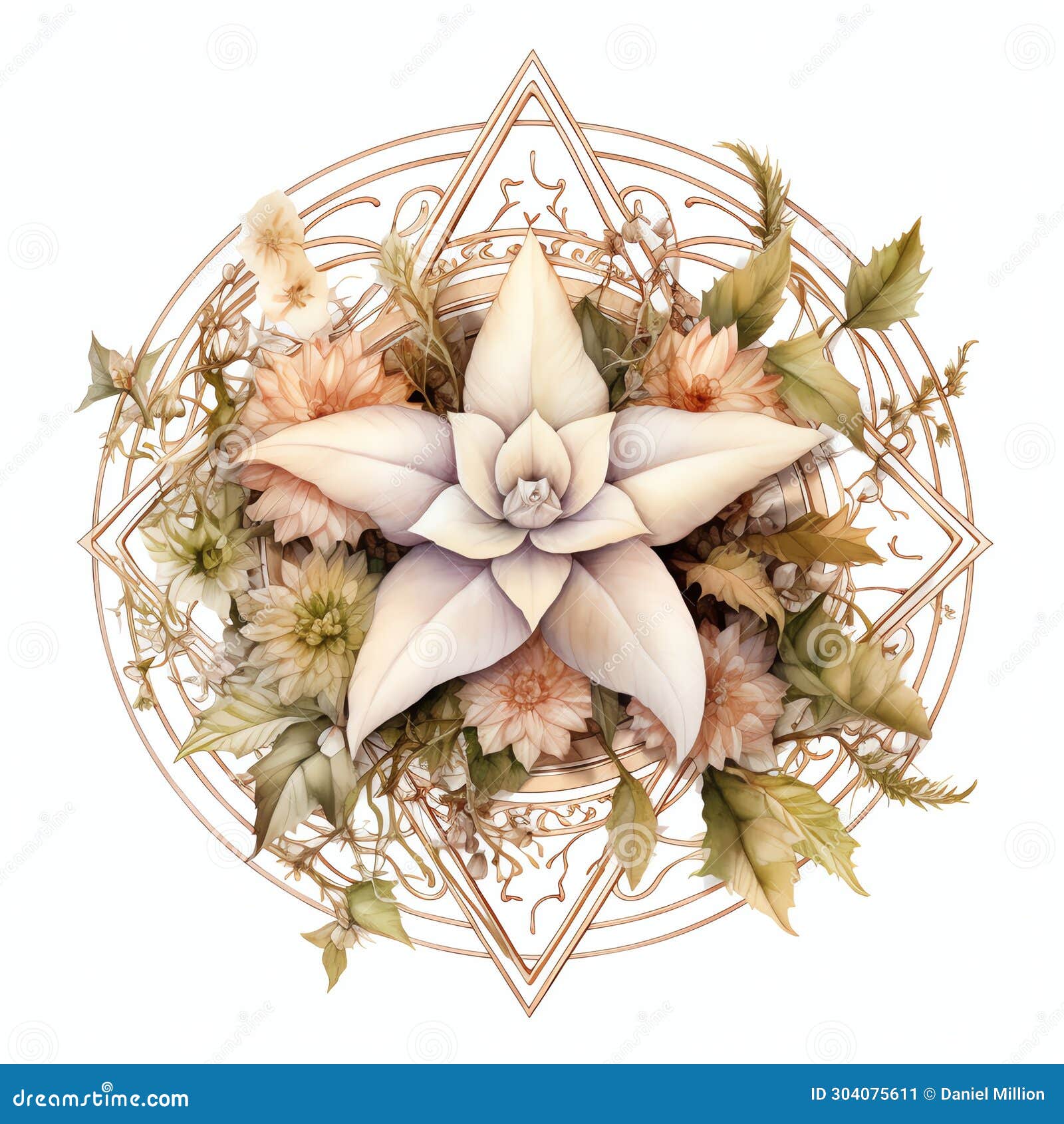 Beautiful Pentagram Clipart Illustration Royalty-Free Cartoon ...