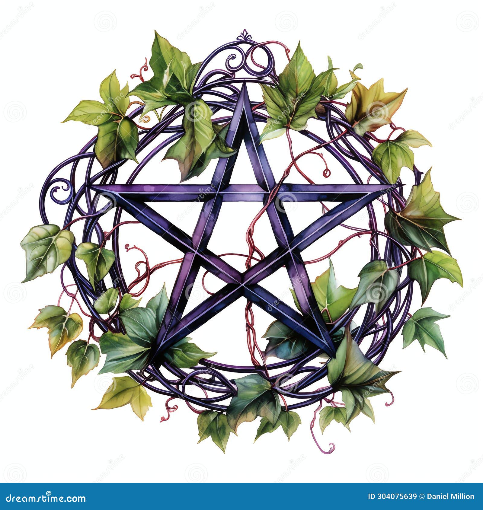 Beautiful Pentagram Clipart Illustration Royalty-Free Cartoon ...