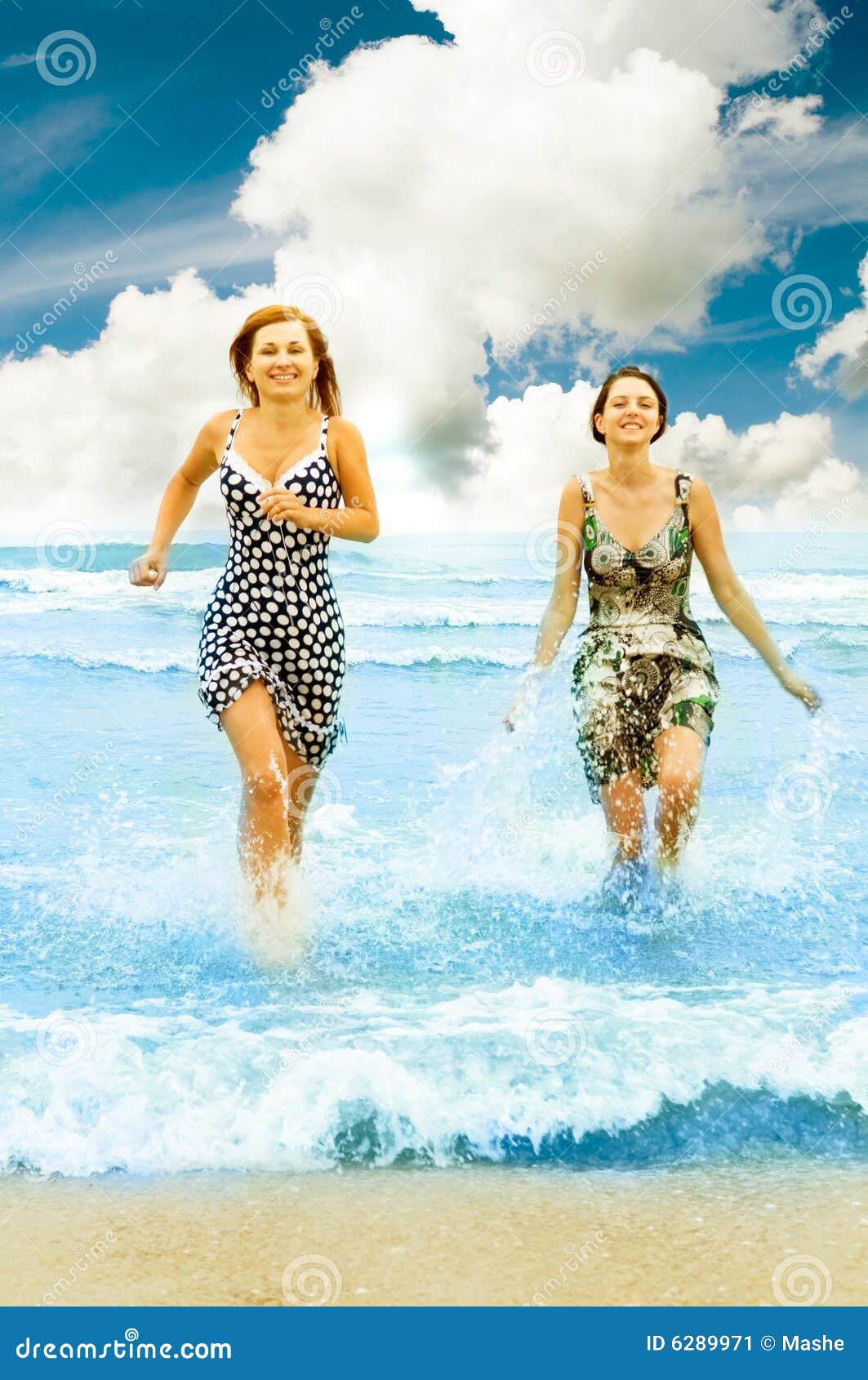 Beautiful people stock image. Image of beach, shake, friendship - 6289971