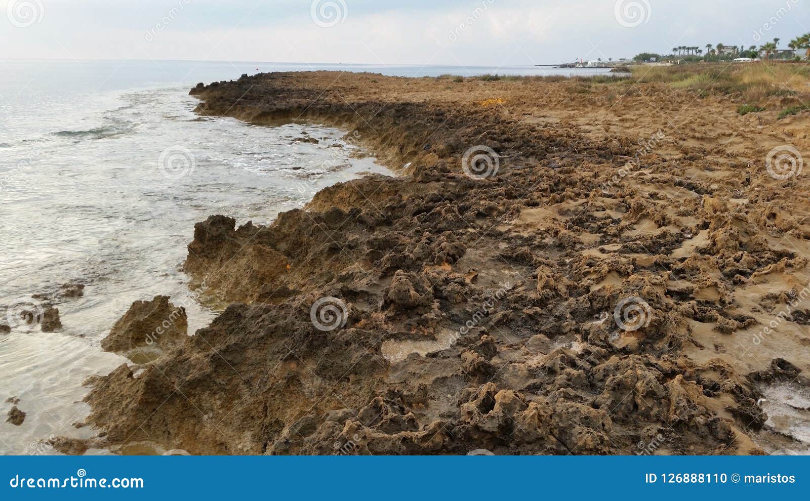The Beautiful Pernera Beach Protaras in Cyprus Stock Photo - Image of ...