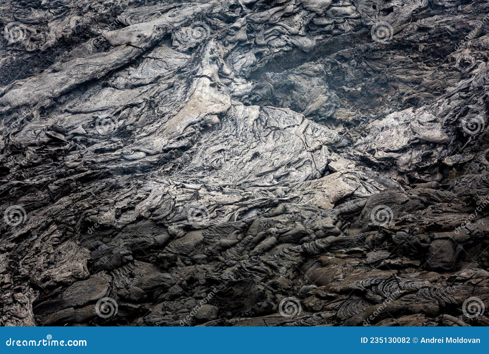 Lava Turning Solid at the Recent Eruption Site in Fagradalsfjall ...