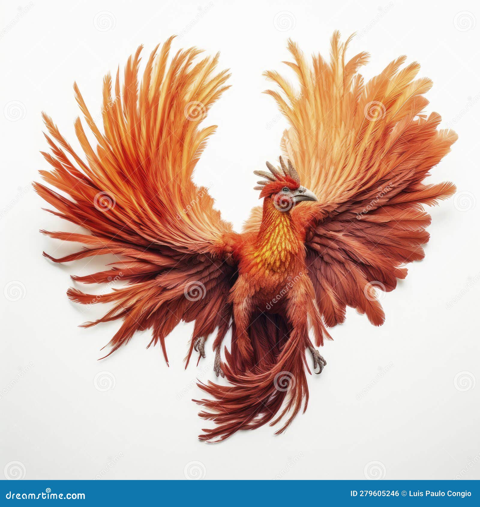 A beautiful Phoenix bird stock photo. Illustration of eagle - 279605246