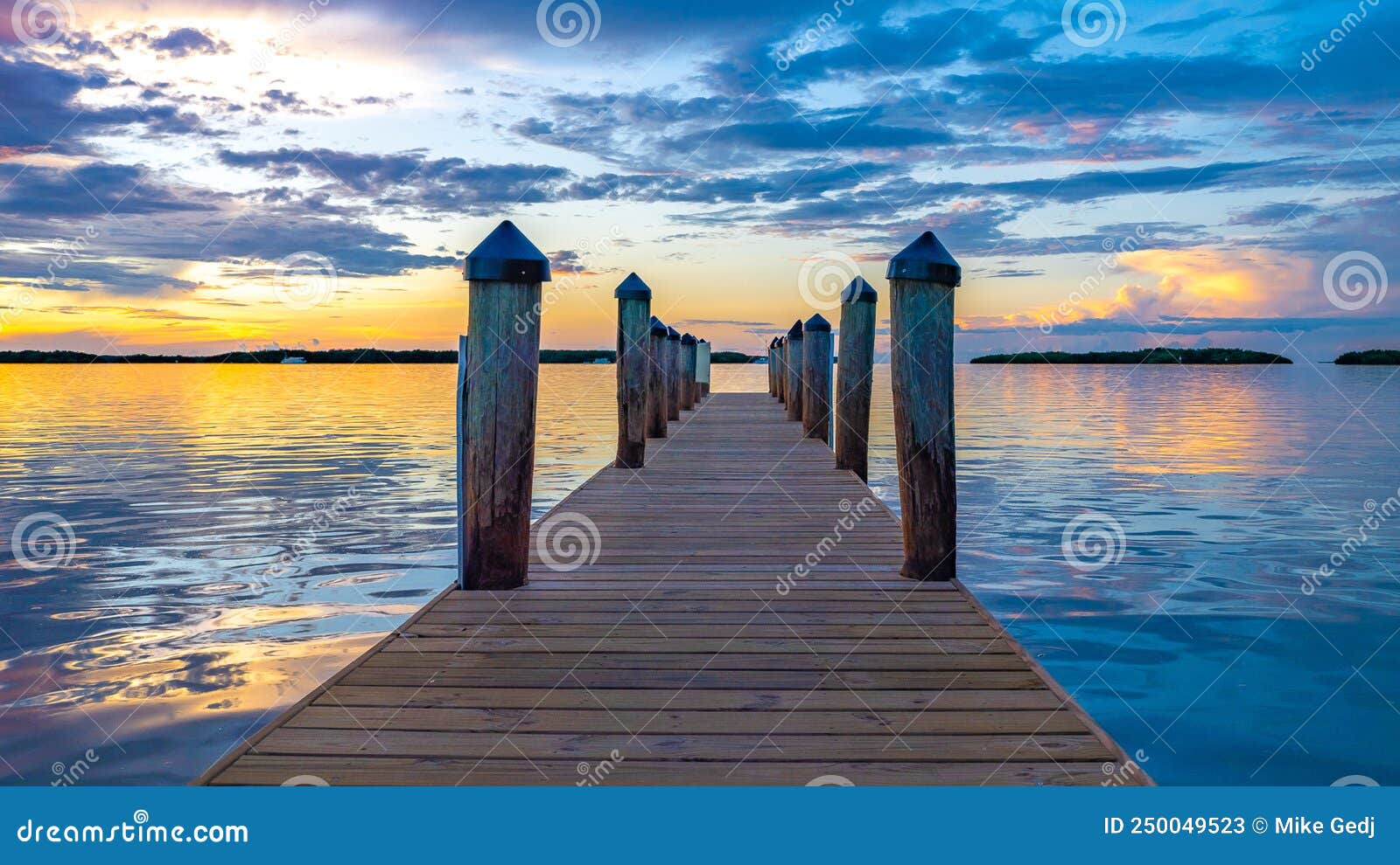 High Resolution Photo of a Walkway during a Sunset. Stock Image - Image ...