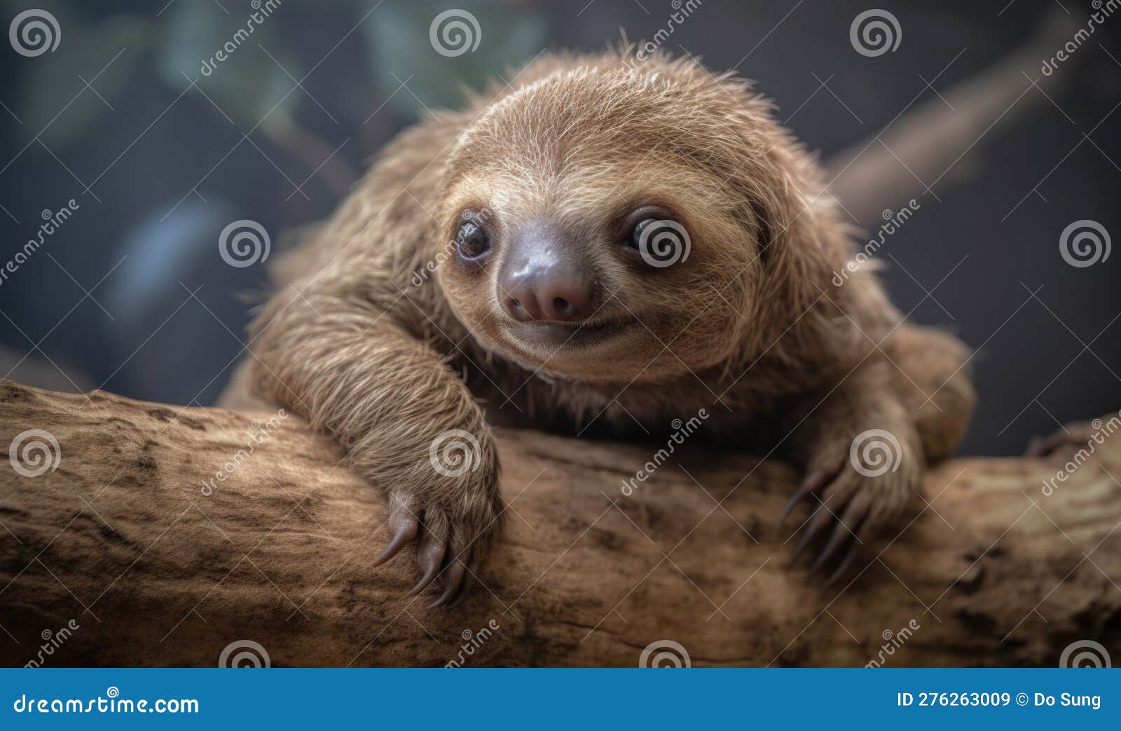 A Beautiful Photograph of the Pygmy Three-toed Sloth Stock Illustration ... A Beautiful Photograph of the Pygmy Three-toed Sloth Stock Illustration ...