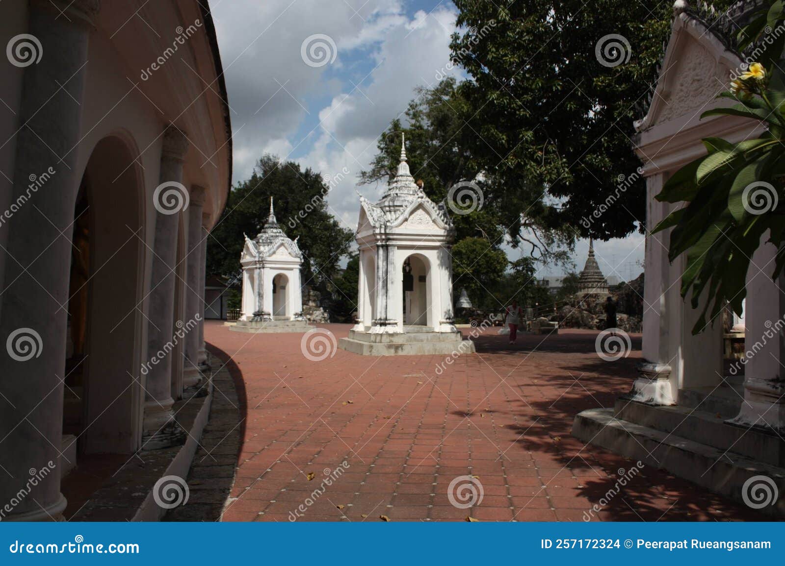 Beautiful Phra Pathommachedi or Phra Pathom Chedi Thailand. Stock Photo ...