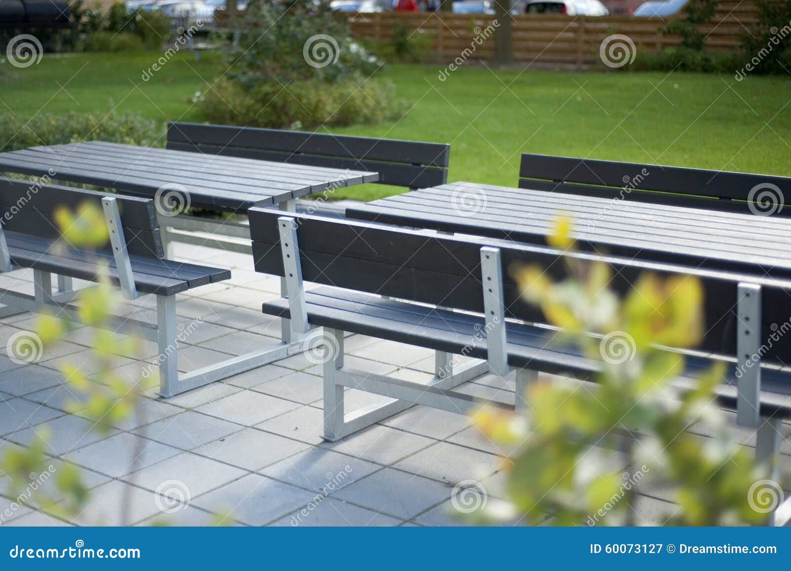 Beautiful picnic table stock image. Image of green, isolated - 60073127