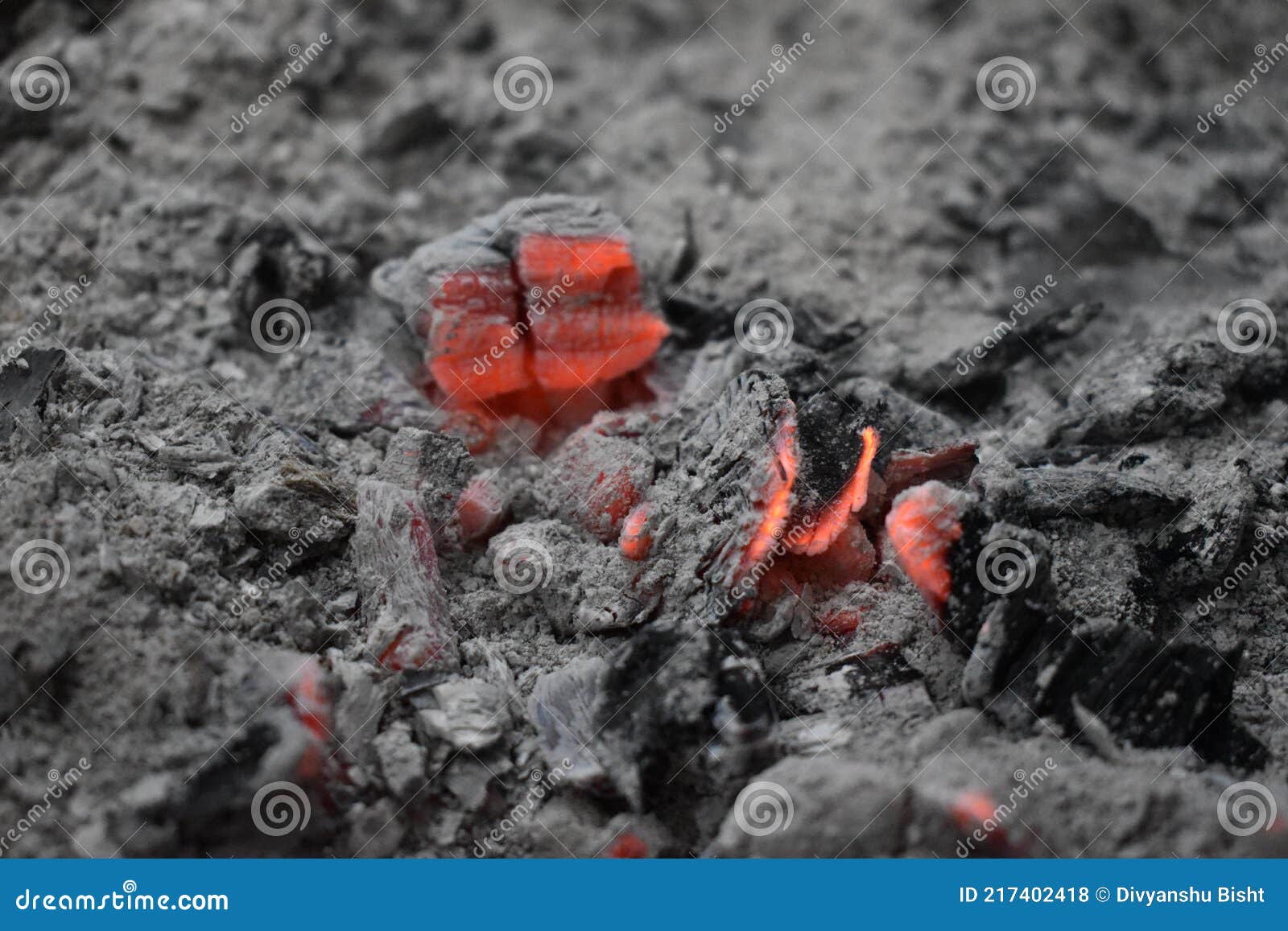 Beautiful Picture of Burn Coal, Uttarakhand India - February 26 2021 ...