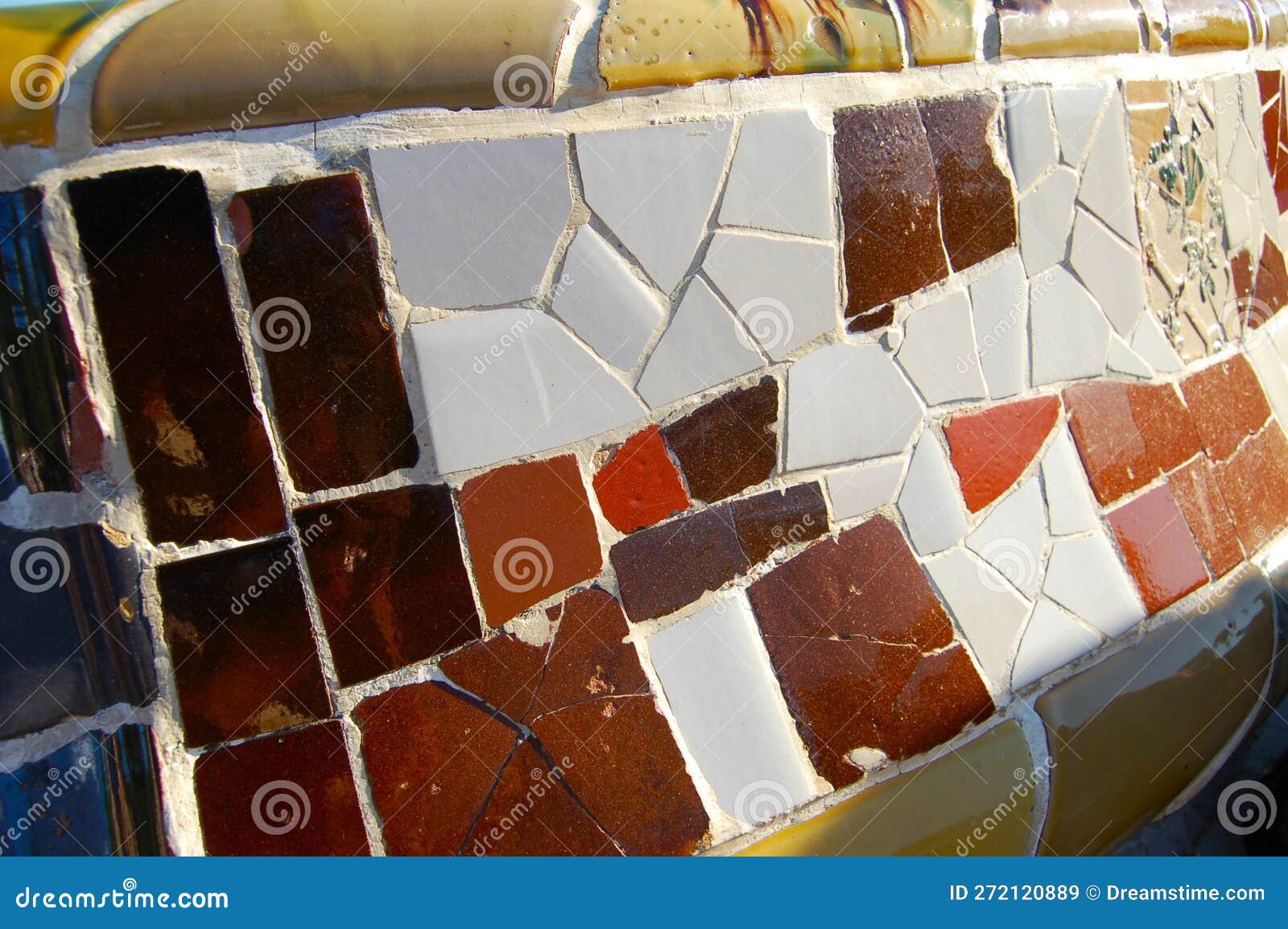 Beautiful Picture of Colorful Tile Mosaic Work Stock Image - Image of ...